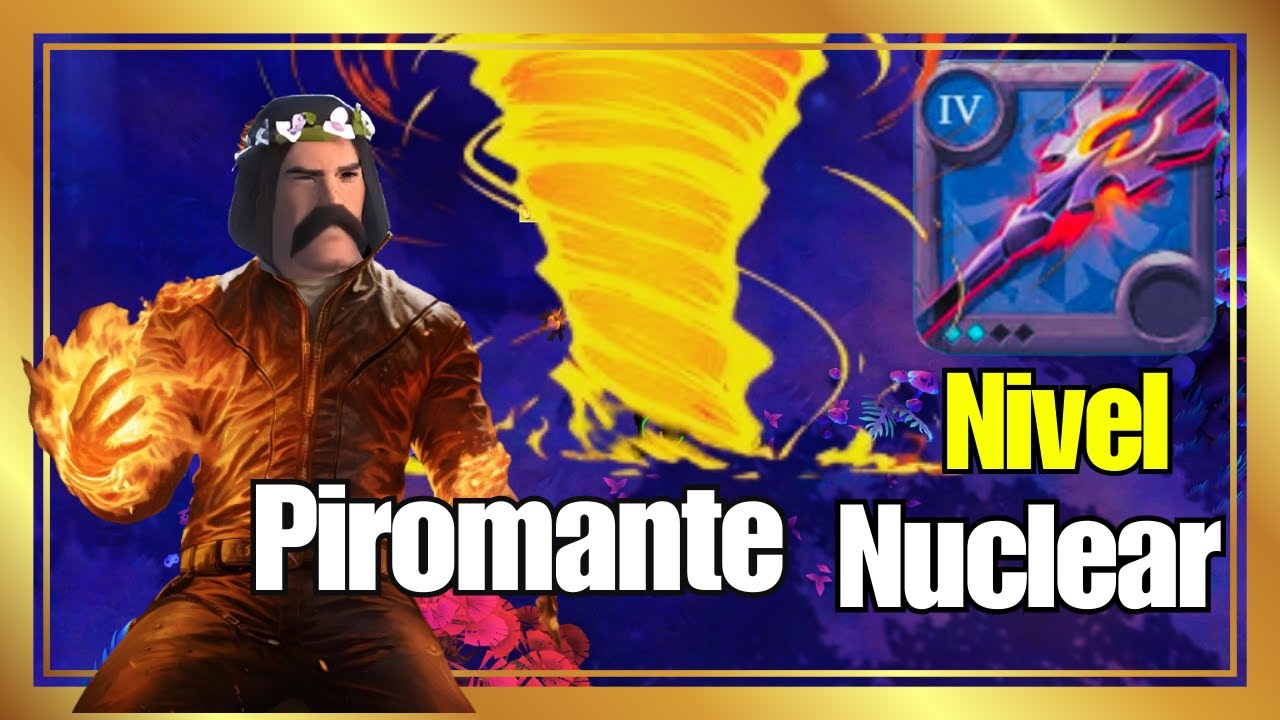 !EL PODEROSO PIROMANTE! en MIST 2V2 Albion Online - YouTube