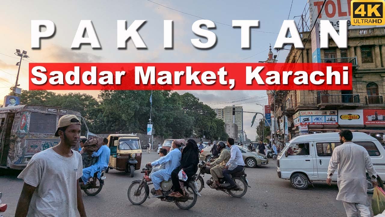 Saddar Market Walking Tour Update | Karachi, Pakistan | Full Mooni ...