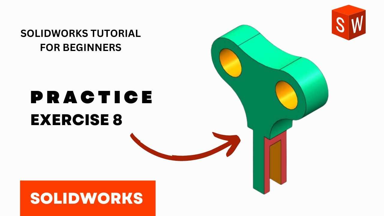 SolidWorks Basic Practice Exercises for Beginners - SolidWorks 3D ...