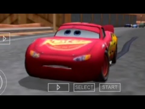 Cars PSP Lightning McQueen Cutscenes - YouTube