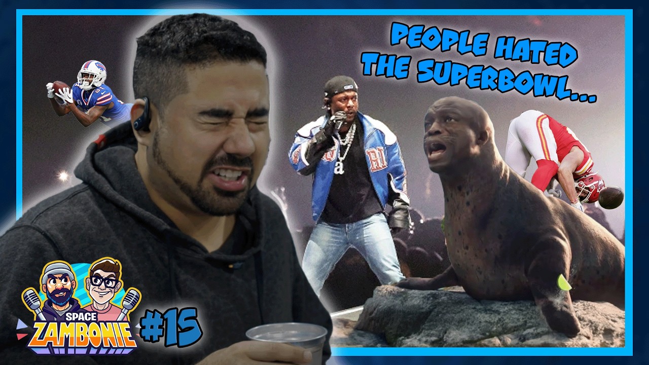 SUPER BOWL MADNESS: Kendrick Lamar, Cringe Ads & AGT AI Fails | Space Zambonie Episode 15 ...