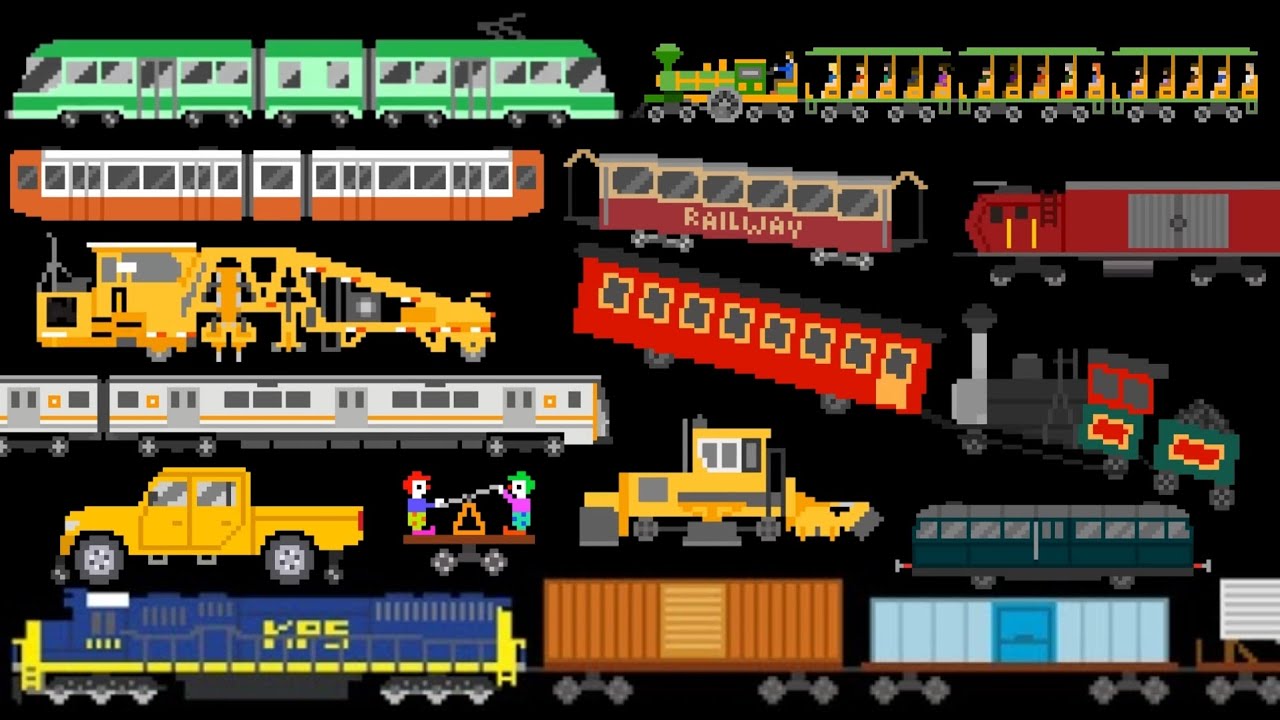 Remake @TheKidsPictureShow Railway Vehicles: My Version Ending - YouTube