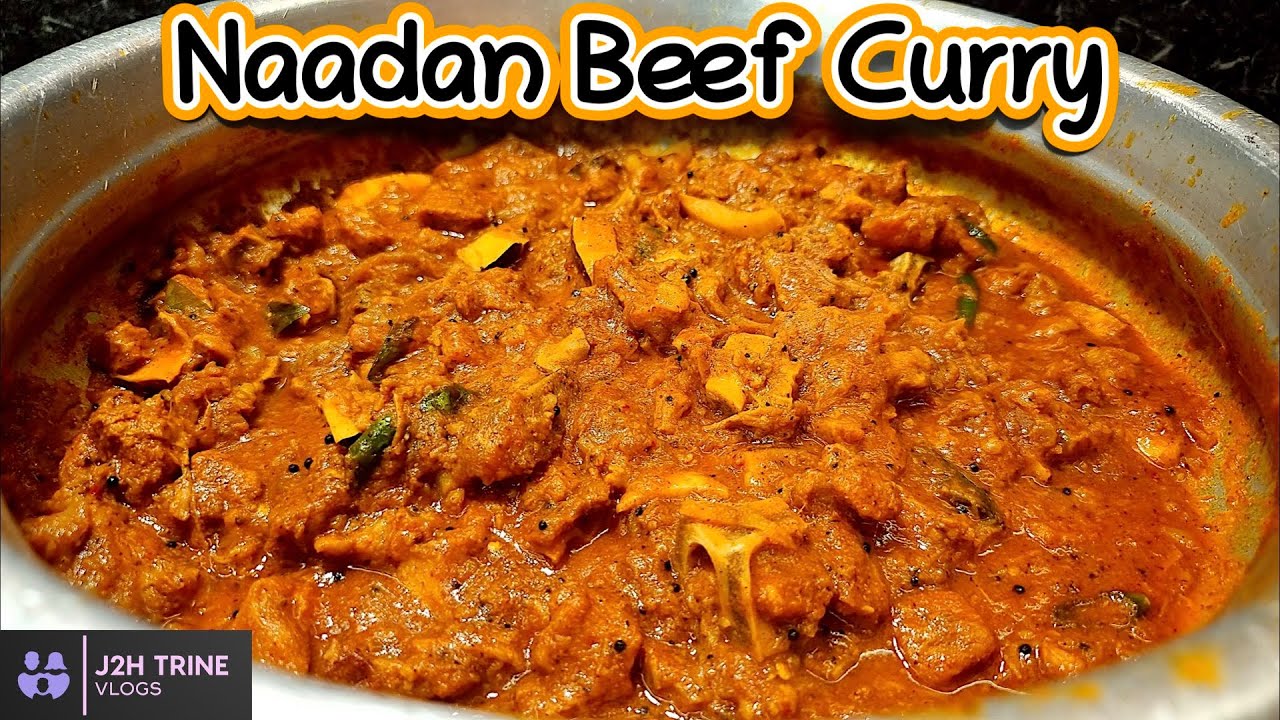 Naadan Beef Curry | Kerala Style Beef Curry Recipe | Easy Recipe | നാട ...