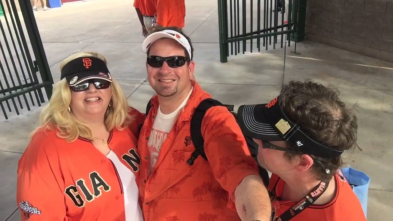 SF Giants Spring Training @Scottsdale Stadium - YouTube