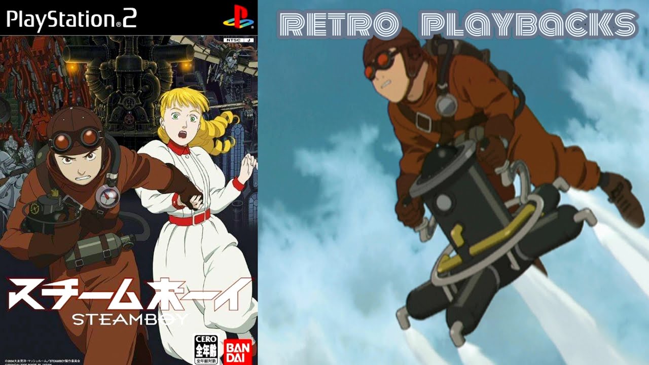 Steamboy (スチームボーイ) / Sony Playstation 2 / RGB RetroTink5x Pro - YouTube
