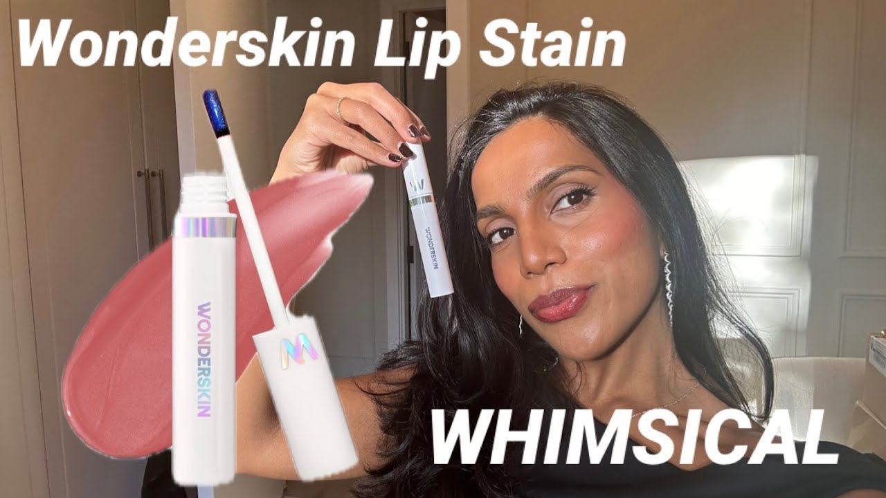 WONDERSKIN Lip Stain In Whimsical On Brown Skin | How to use | Best Lip ...