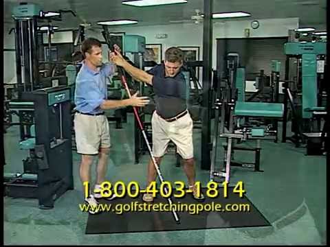 Golf Stretching Pole - YouTube