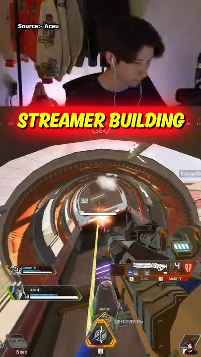 Aceu in streamer Building #apexlegends #shorts - YouTube