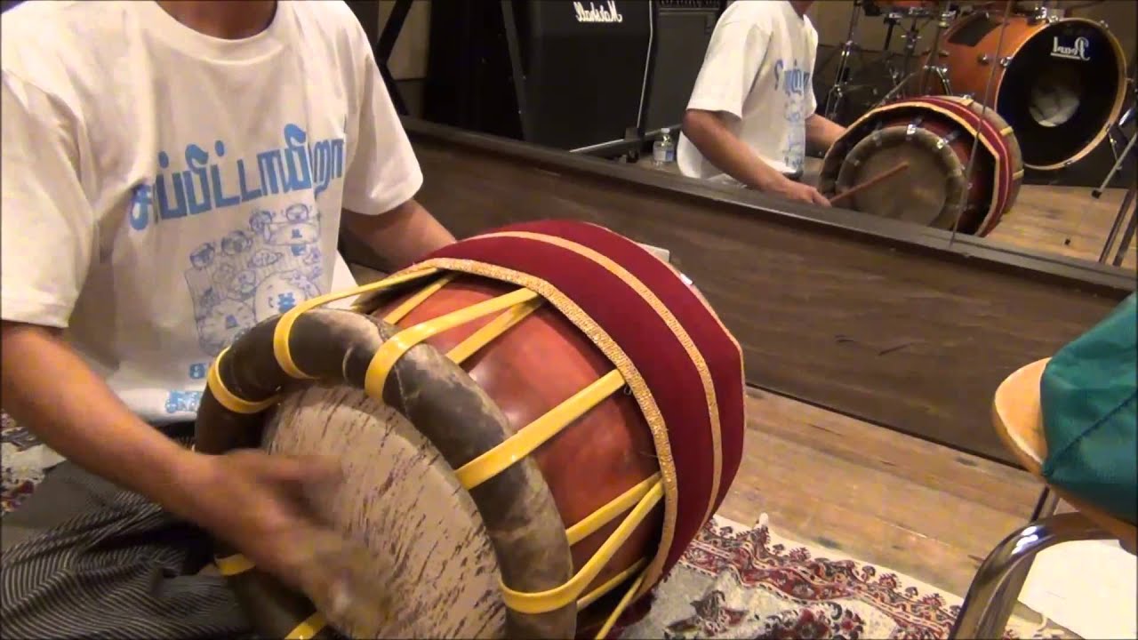 How to play the thavil, 3 "Ta-KiTa KiTaTaKu TaKaJoNu KiTaTaKu" - YouTube