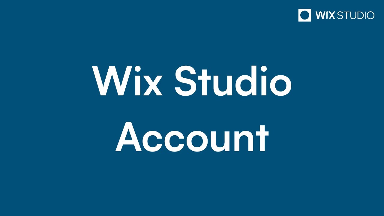 How to Create a Wix Studio Account | Step-by-Step Beginner’s Guide ...