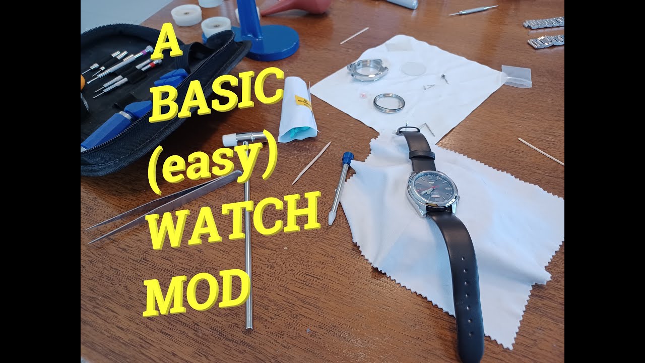 How-To: an Easy Seiko Watch Mod - YouTube