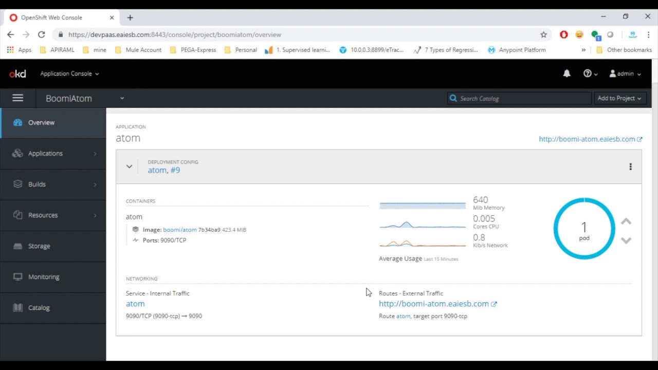 Deploying Dell Boomi Atom Docker Container on openshift - YouTube