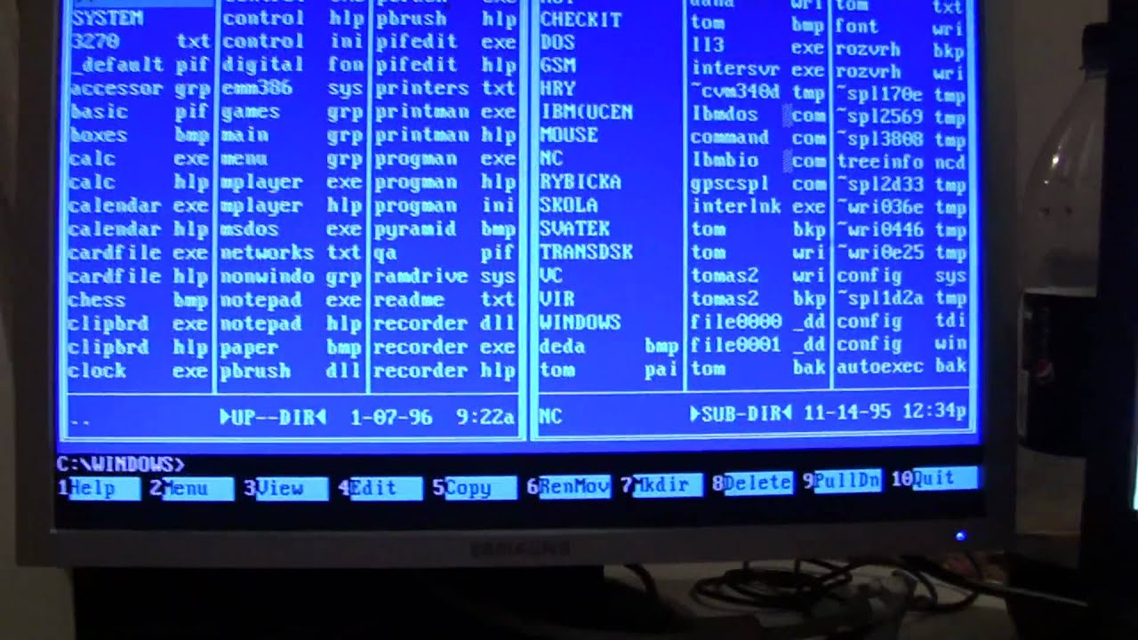 IBM Personal System 2 Model 30, intel 8086 - YouTube