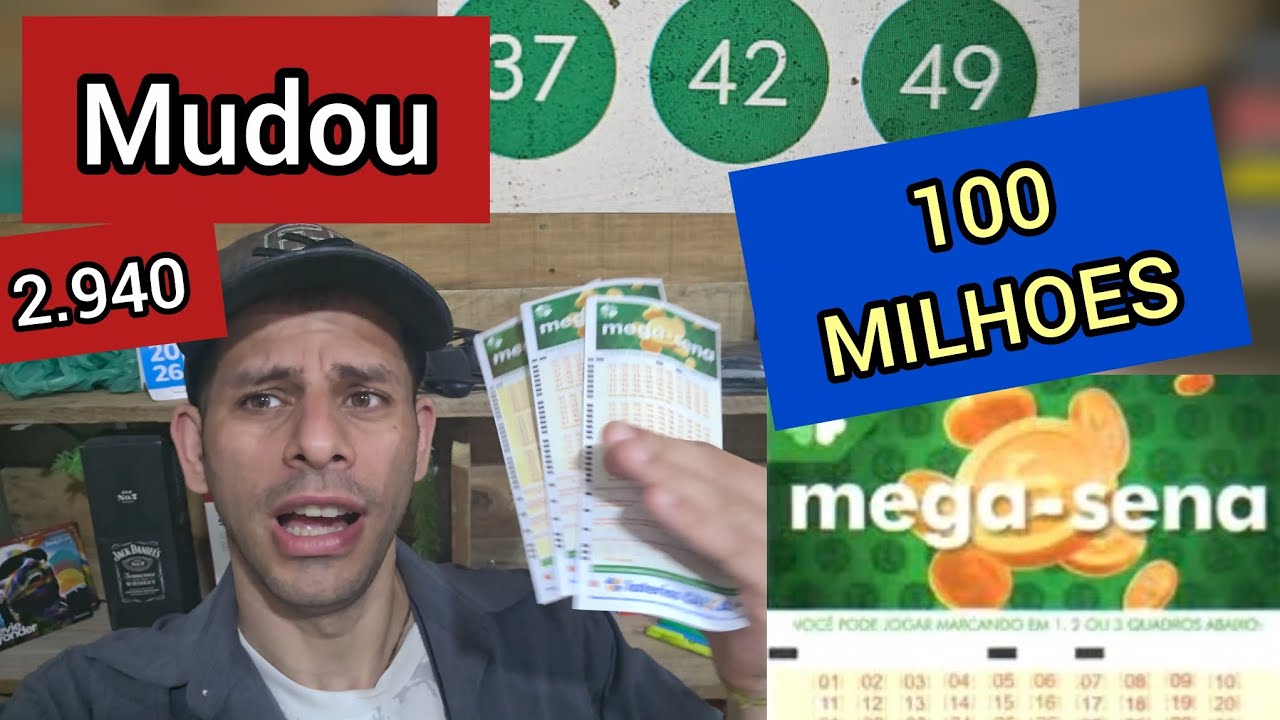 MegaSena de 100 Milhões. Mudou Veja !! - YouTube