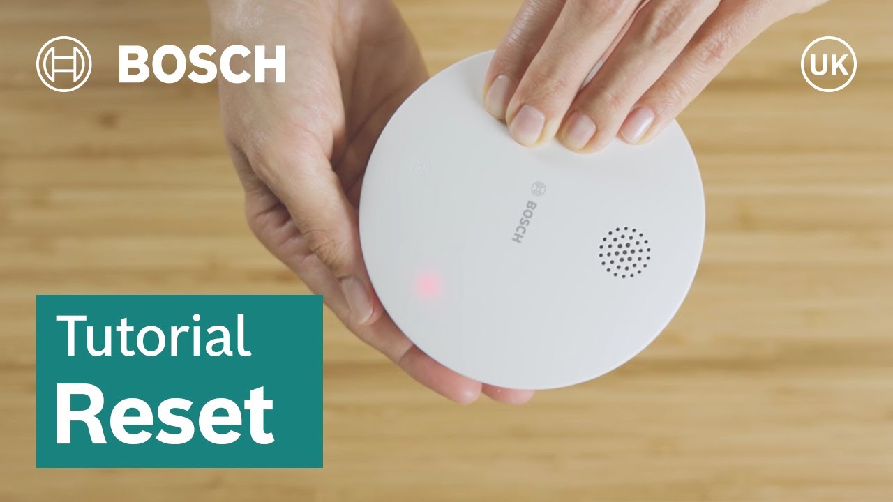How to reset the Smoke Alarm II I Bosch Smart Home - YouTube