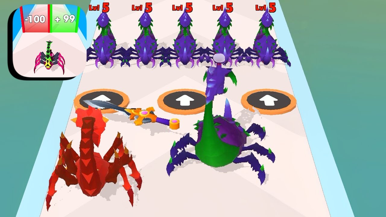 Scorpion Run - All Levels Gameplay Android,ios (Part 1) - YouTube