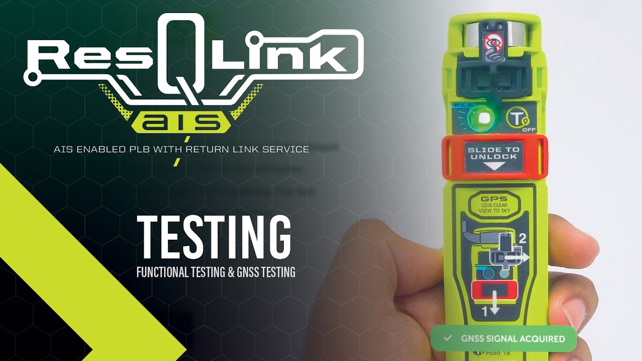 ResQLink AIS Testing Guide | ACR ARTEX - YouTube