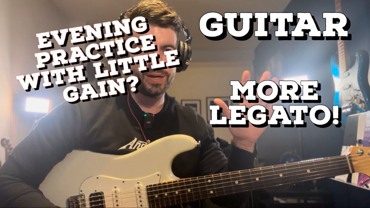 Evening With Smooth Legato Practice On The Guitar 🎸 - YouTube