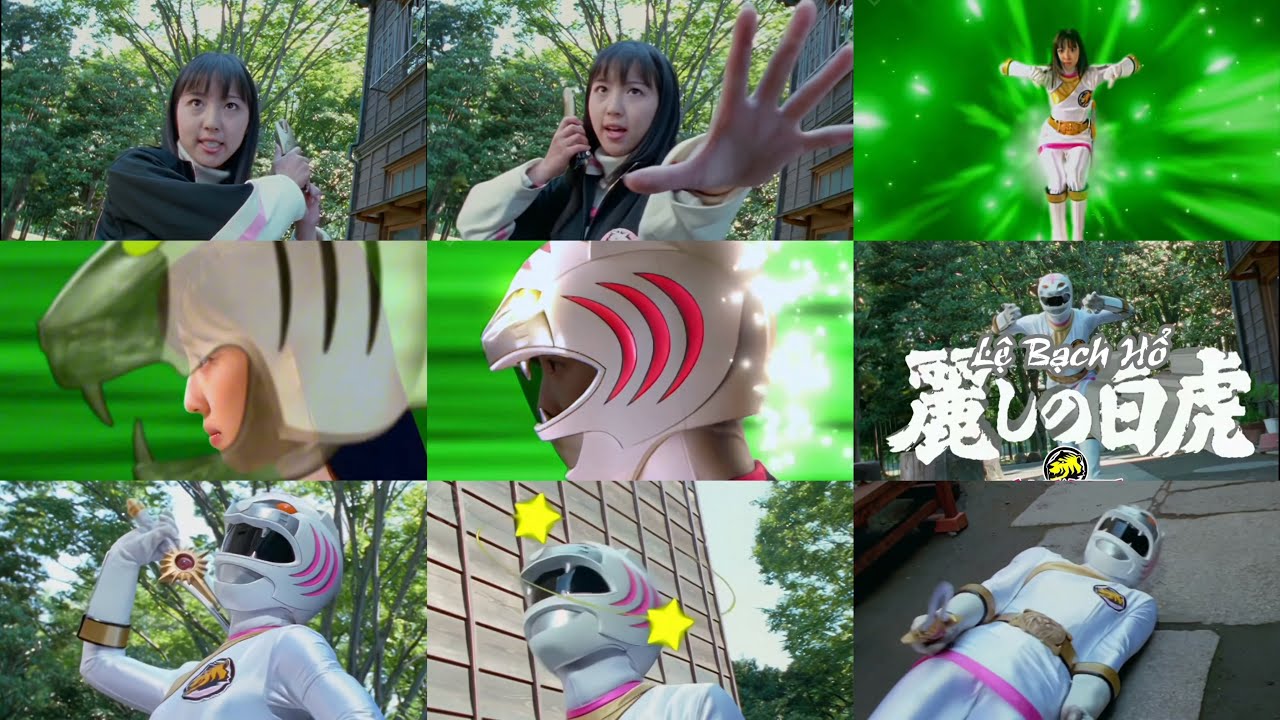 Gaoranger Gao White (Taiga Sae) Gao White had his Beast King Sword ...