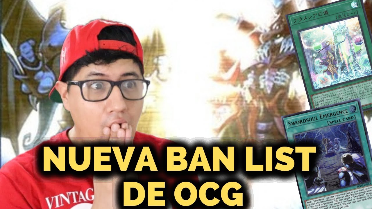 ¡REVELADA LA NUEVA BAN LIST DE OCG 2022! - YouTube