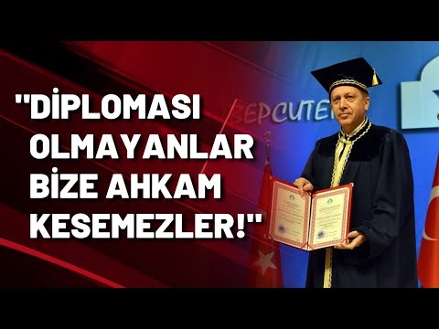 Erdoğan'ın 'çapulcu' dedi öğretmenlerden diploma hatırlatması