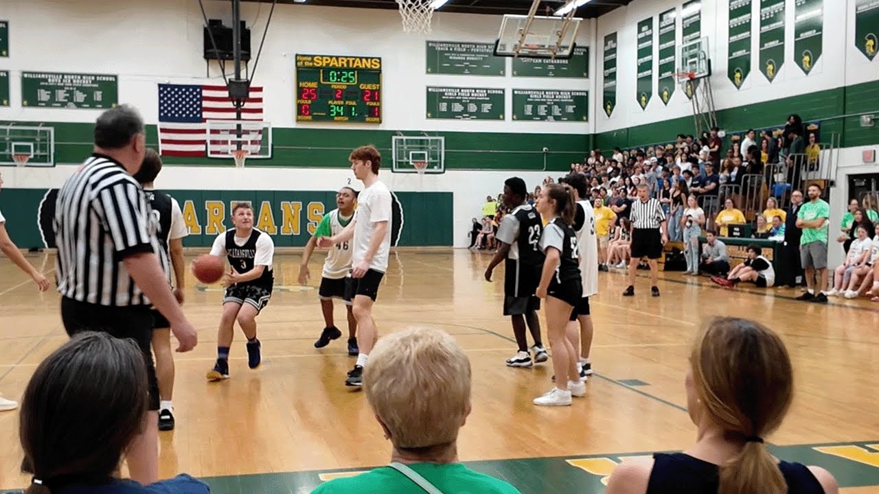 'So much fun': Students showed off their skills as unified basketball ...