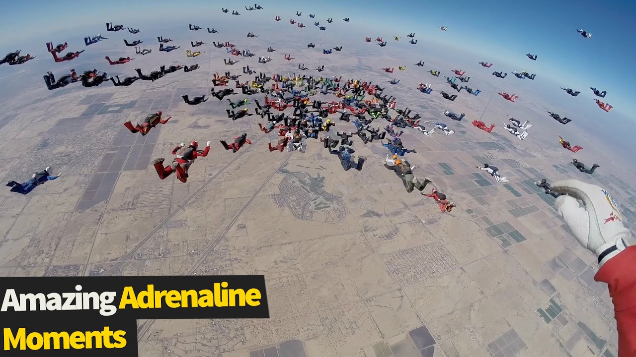 Top 15 Incredible Moments From Professional Adrenaline Junkies | Thrill ...