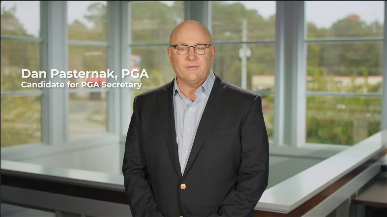 Dan Pasternak PGA Candidate for Secretary - YouTube