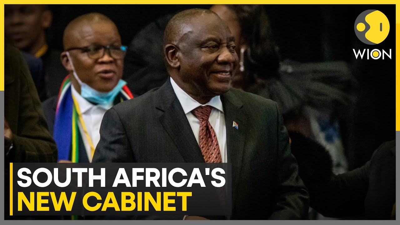 South African President Cyril Ramaphosa announces new cabinet | Latest ...