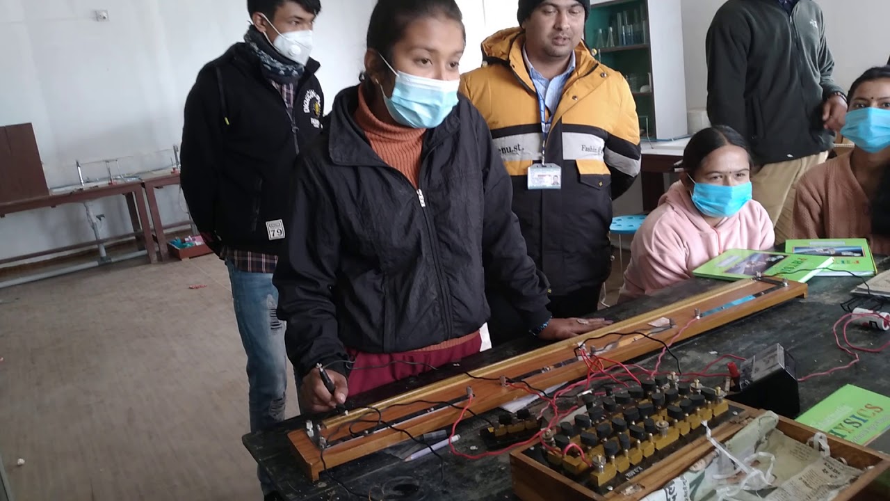 meter bridge experiment class 12 - YouTube