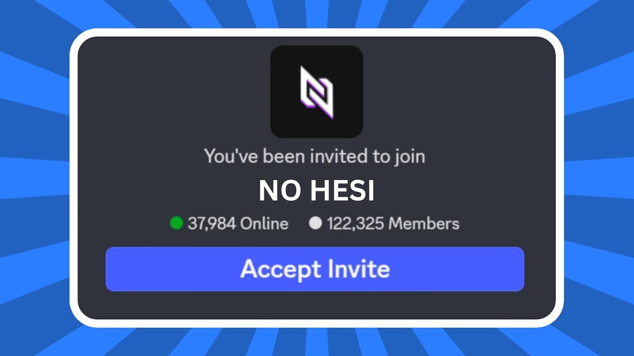 How to Join NO HESI Discord Server (QUICK & EASY) - YouTube