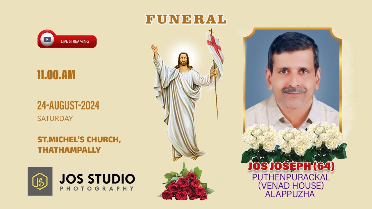 FUNERAL OF JOS JOSEPH (64) - YouTube