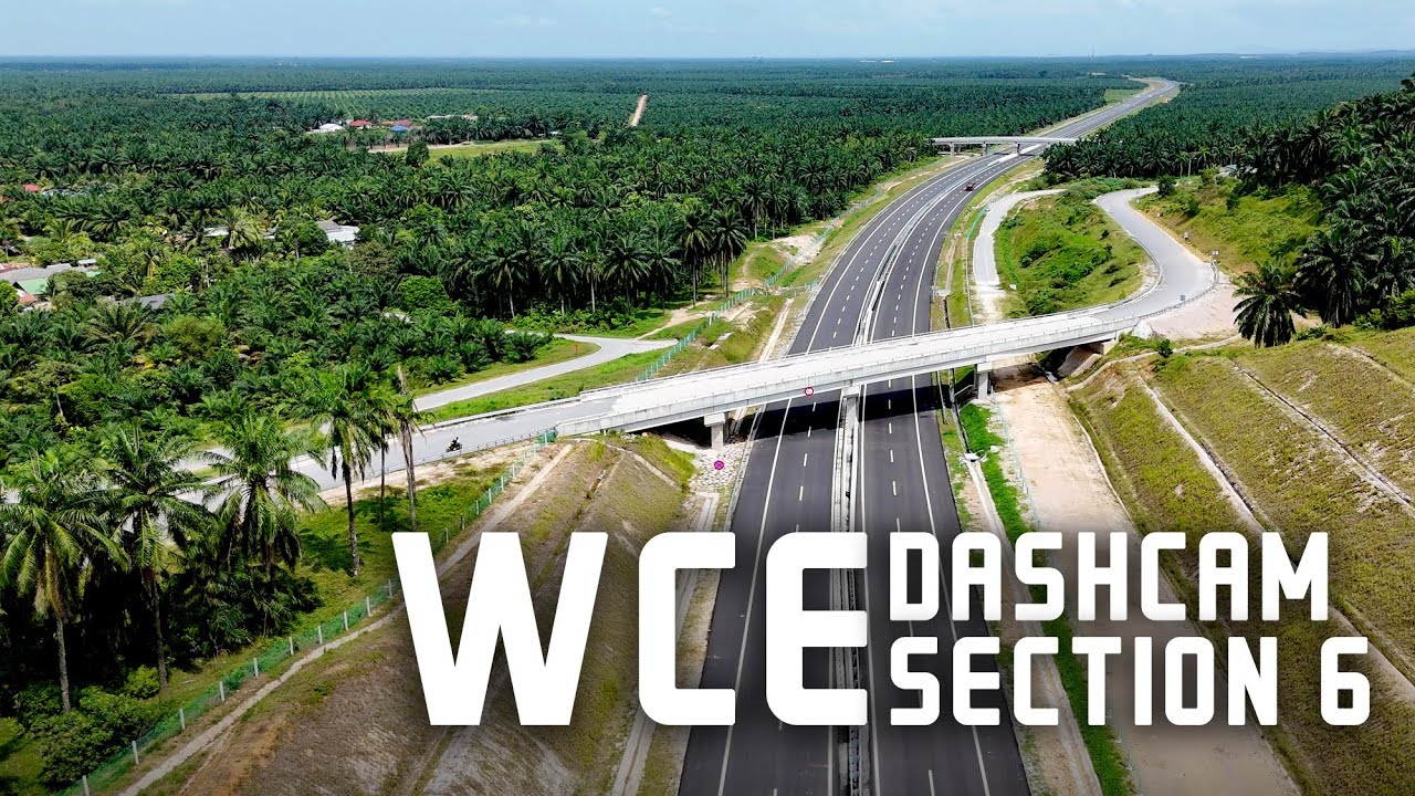 Drive WCE Section 6 (Dashcam): Bandar Bukit Raja (Utara) Interchange to ...