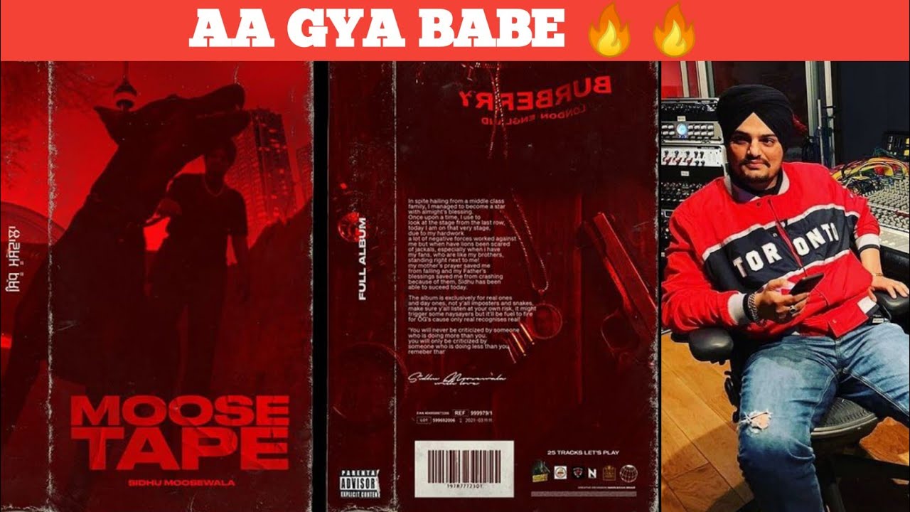 Moose Tape ( Sidhumoose wala ) | Full album | Reply to aujla - YouTube
