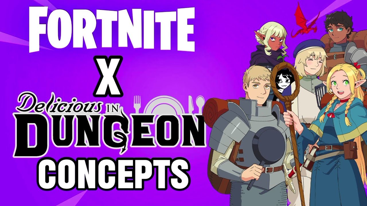 Fortnite X Delicious in Dungeon Collab Concepts! - YouTube
