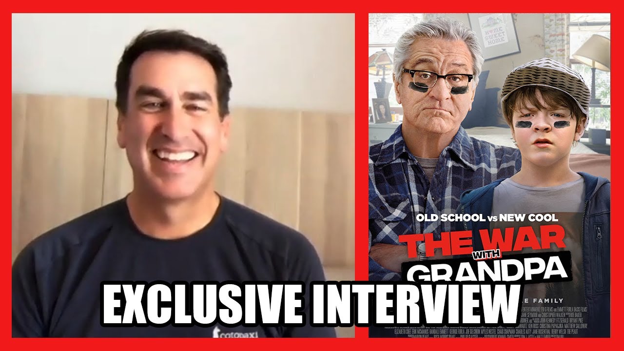 Rob Riggle talks THE WAR WITH GRANDPA | Exclusive Interview - YouTube