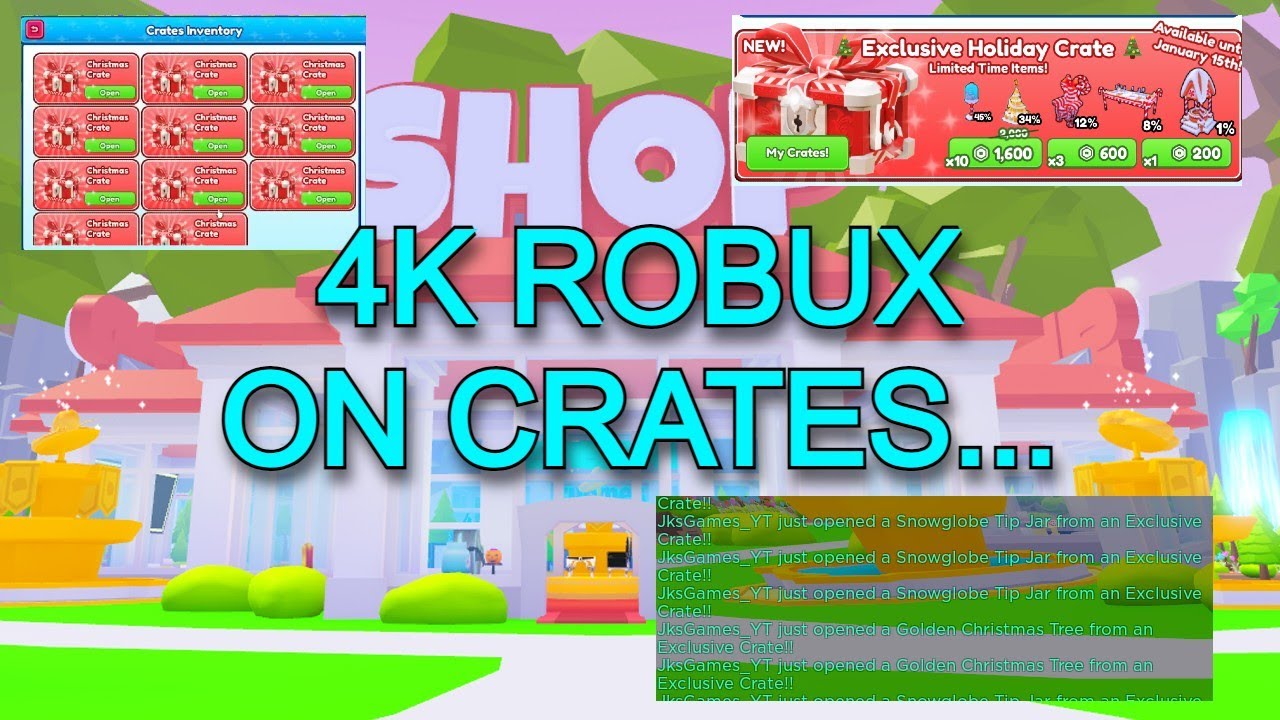 I Spent 4k ROBUX On Crates & Got... | Roblox My Restaurant - YouTube