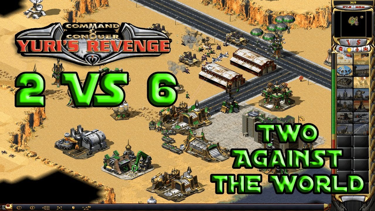 Red Alert 2 - Two Against the World - 2 vs 6 - YouTube