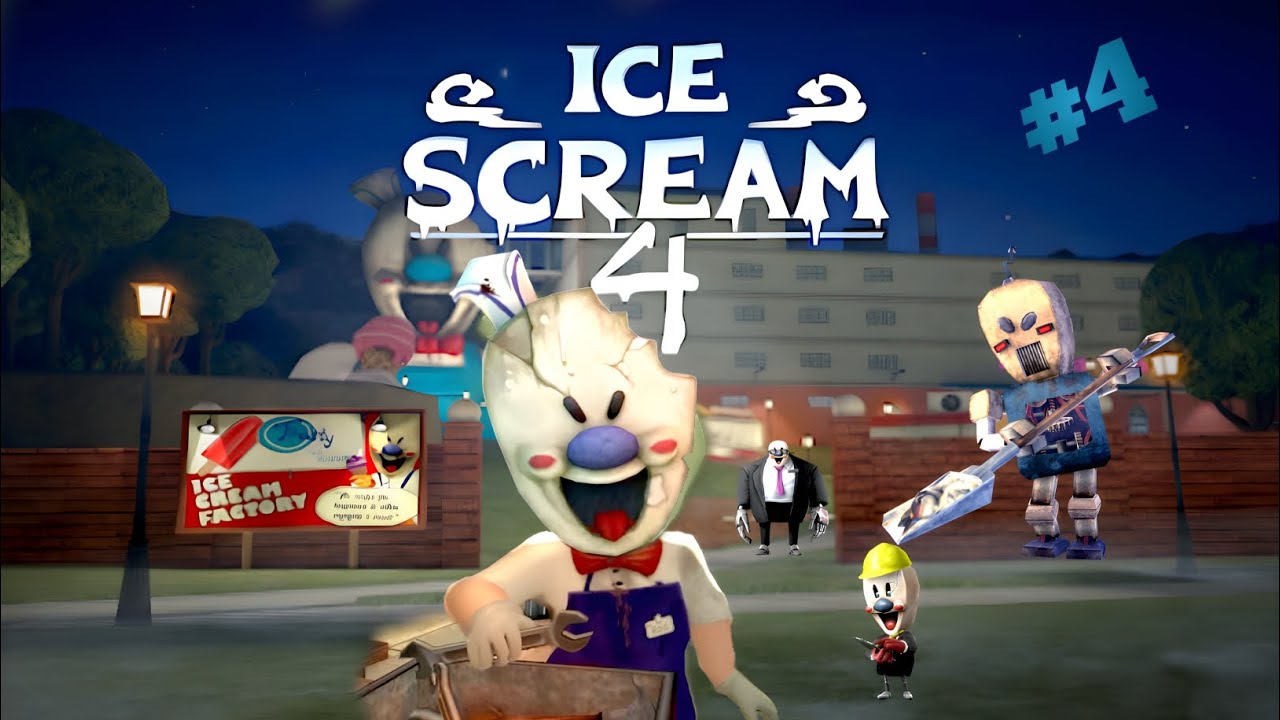 HOW TO GAME PLAY ICE SCREAM 4 ANDROID GAME HORN ADVENTURE GAME CHAPTER ...