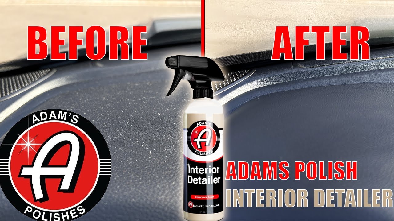 Adams Polish Interior Detailer Works Amazing!! - YouTube