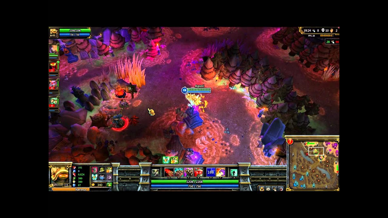 League of Legends - Epic Minon Flamethrower - YouTube