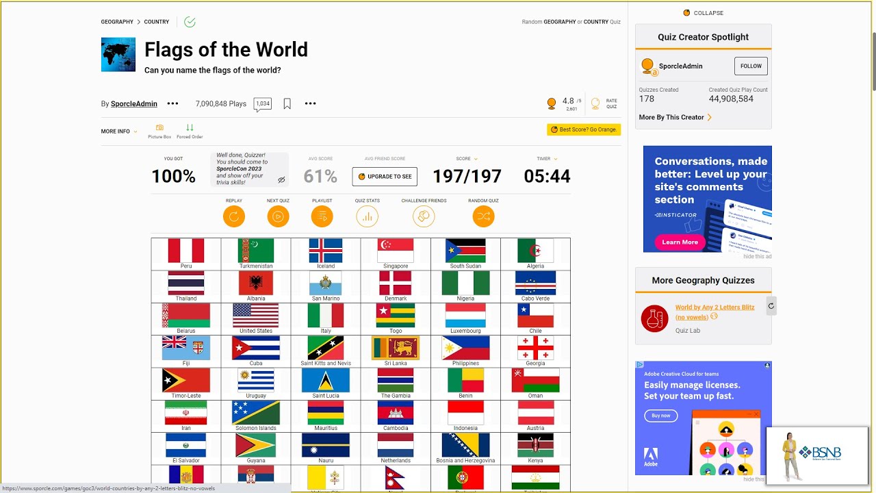 Naming all 197 flags!!!! (Inspired by @JackSucksAtGeography ) - YouTube