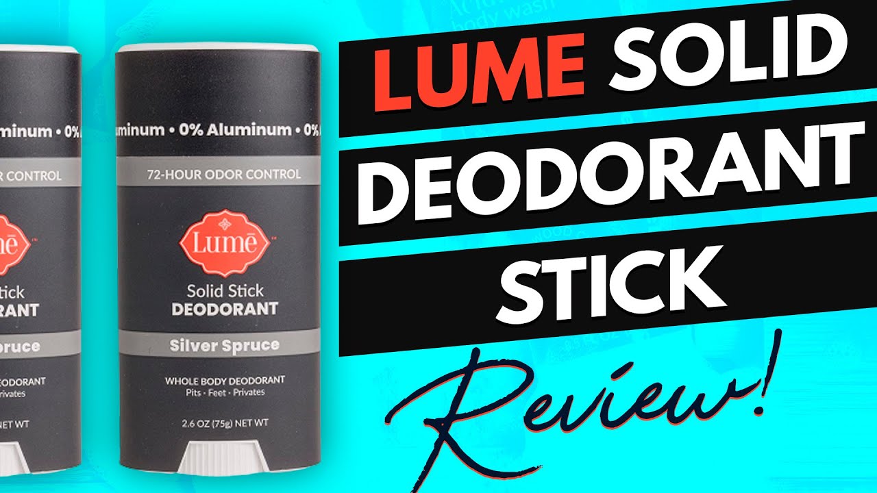 Review: Lume Solid Deodorant Stick - YouTube