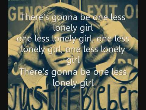 Justin Bieber - One Less Lonely Girl (studio version with lyrics on ...