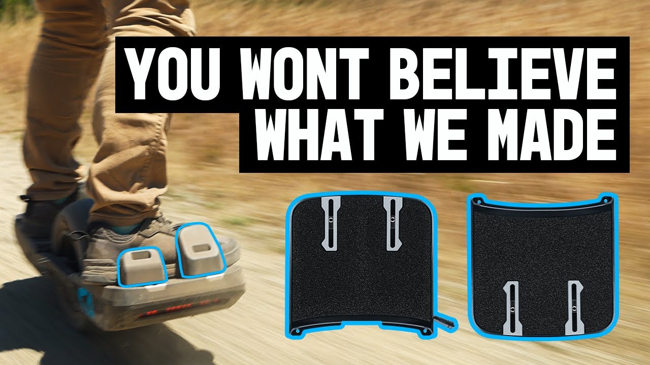 The Onewheel FST Footpad System - YouTube