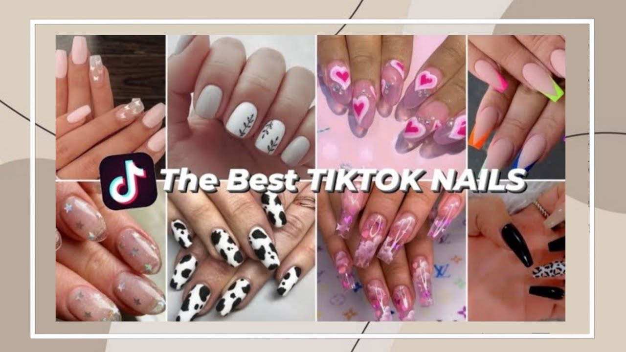 THE BEST TIKTOK ACRYLIC NAILS 2021 - YouTube