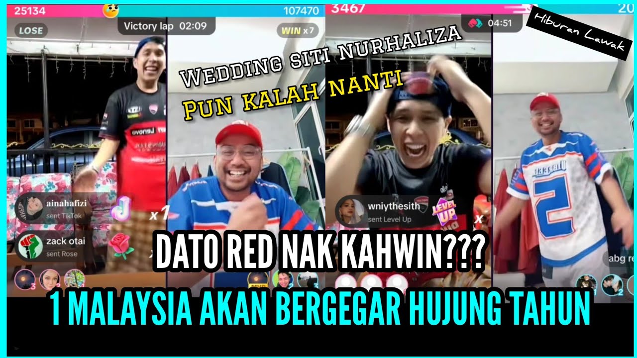 Dato Red Main Booster Kaw2,Acap S Tak Puas Hati Kalah Pk😂 - YouTube