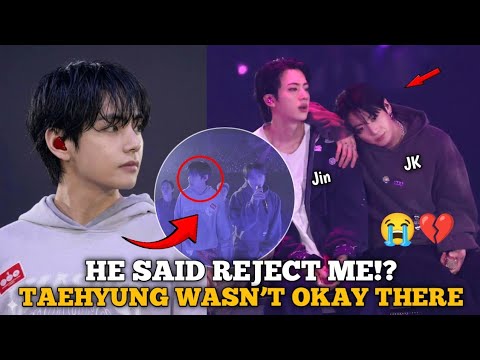 SAHNEDE KALP KIRIKLIĞI MI?! 😭 Taehyung, Jungkook'u böyle görünce \