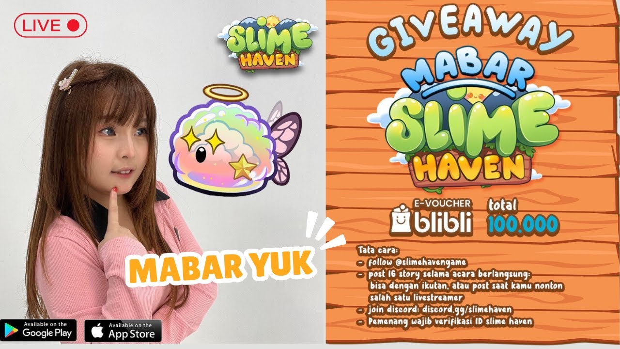 yuk mabar sini slime haven #slimehaven - YouTube