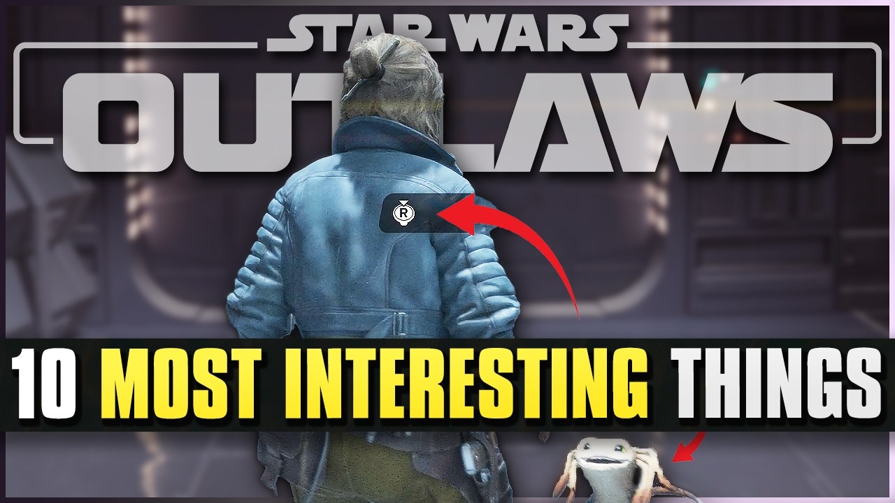 Top 10 Most Interesting Things in Star Wars Outlaws - YouTube